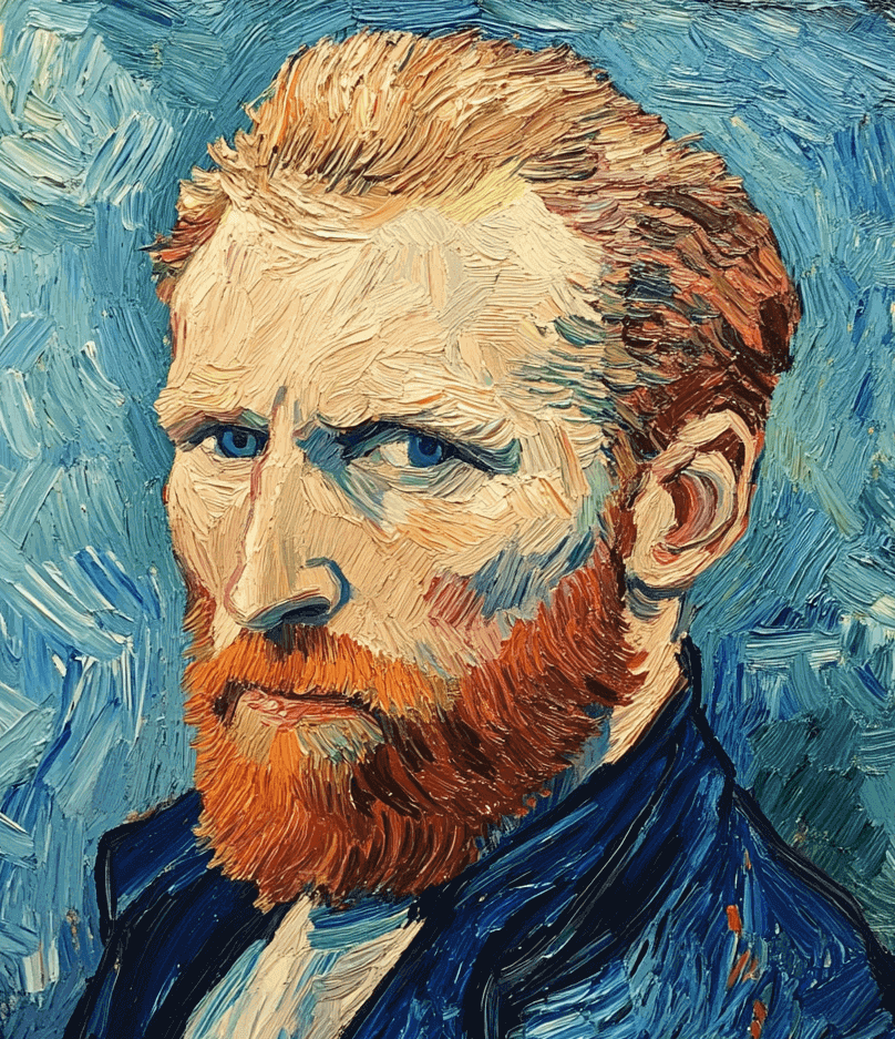 Portrait of an Artist: Vincent Van Gogh - KunstLoft